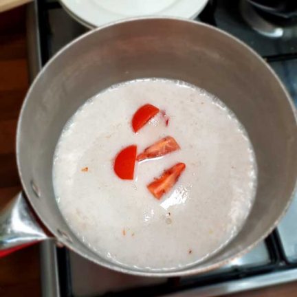 Bayam Masak Lemak (Spinach in Coconut Milk)