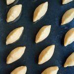 Traditional Kuih Makmur (Malay Peanut Filled Eid Cookies)