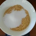 Traditional Kuih Makmur (Malay Peanut Filled Eid Cookies)